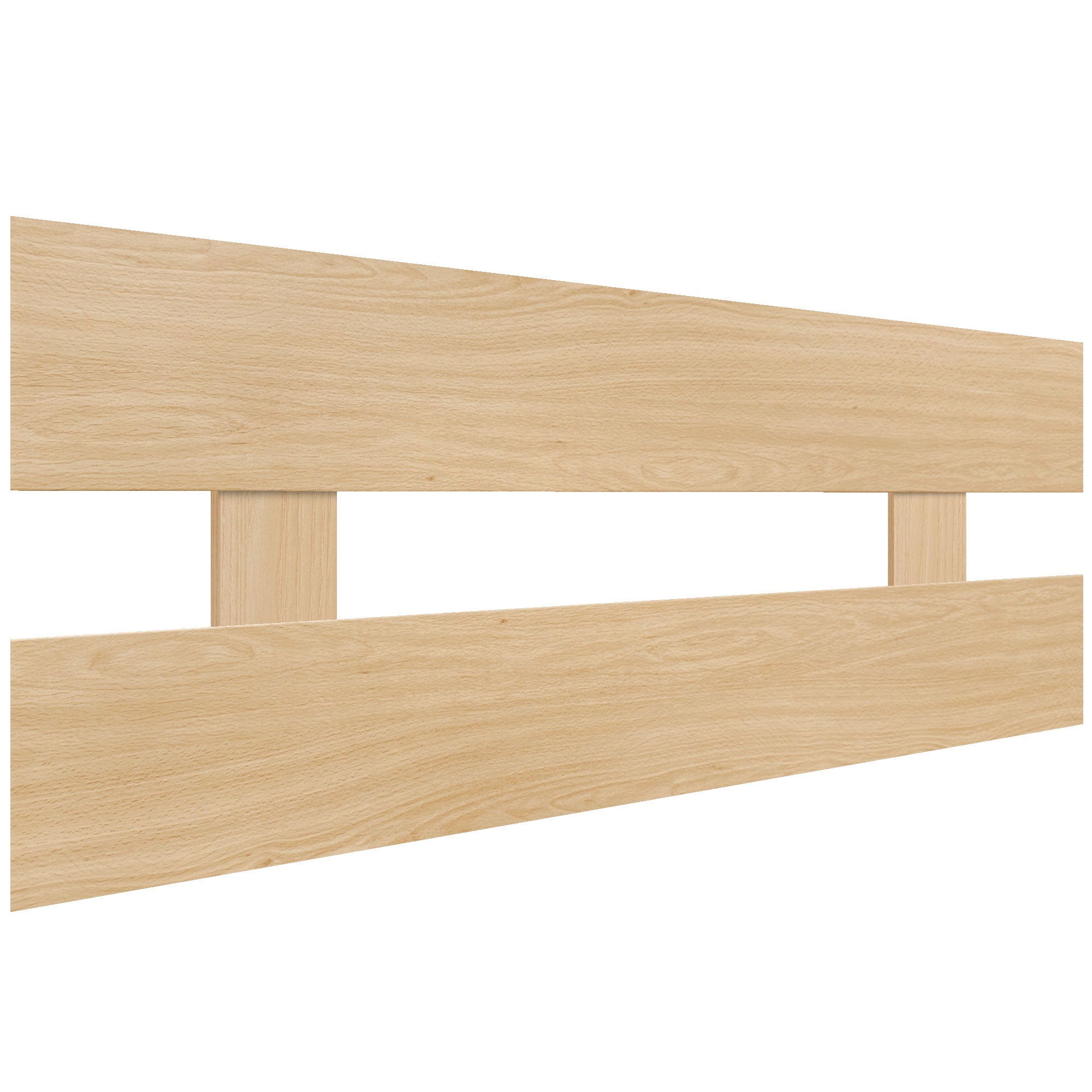 DHOME Tête de Lit en Bois Recyclé DM Horizontal Style Clôture Lit ...