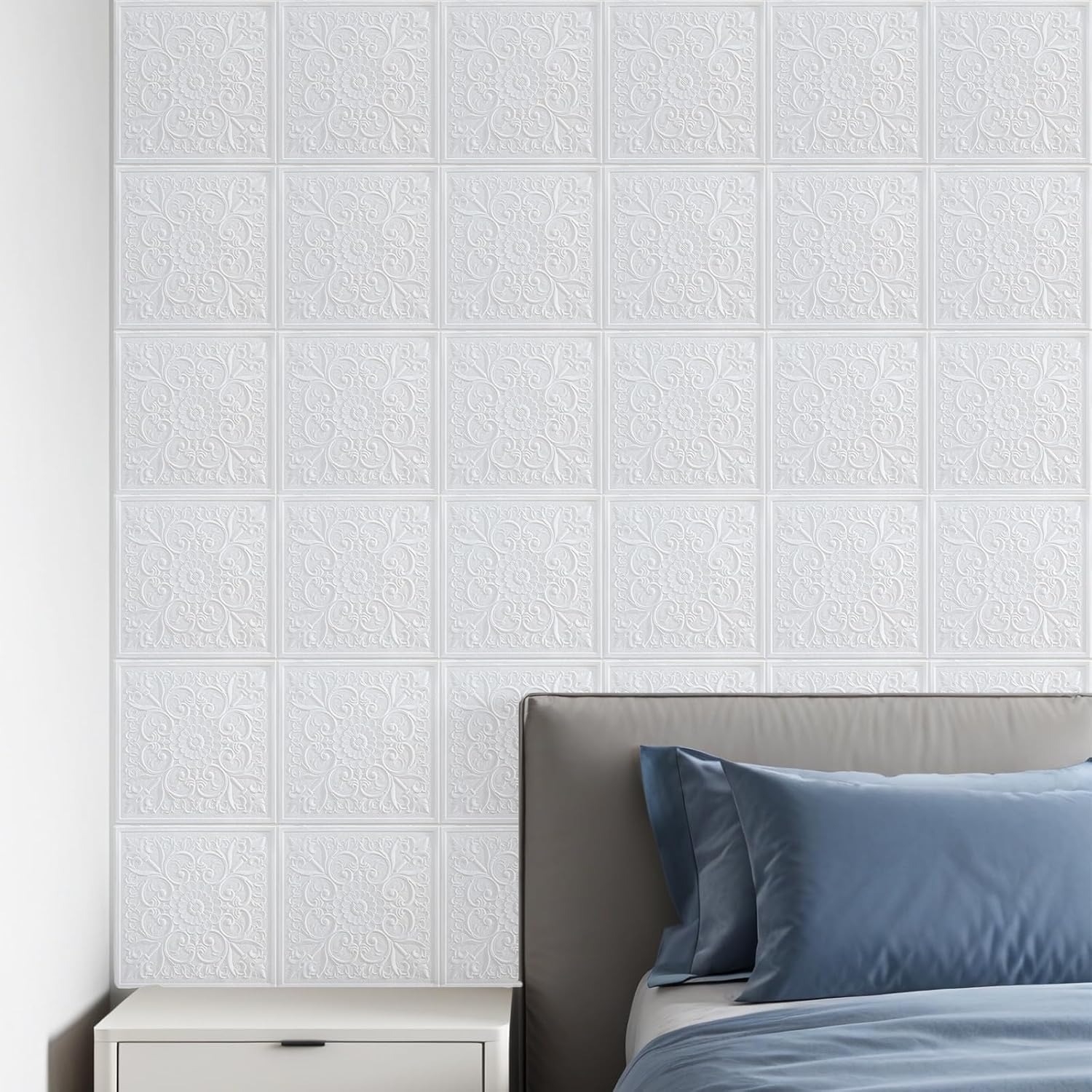 20 stickers de plafond imperméables, faciles à poser, à découper soi-même, pour plafonds et ...