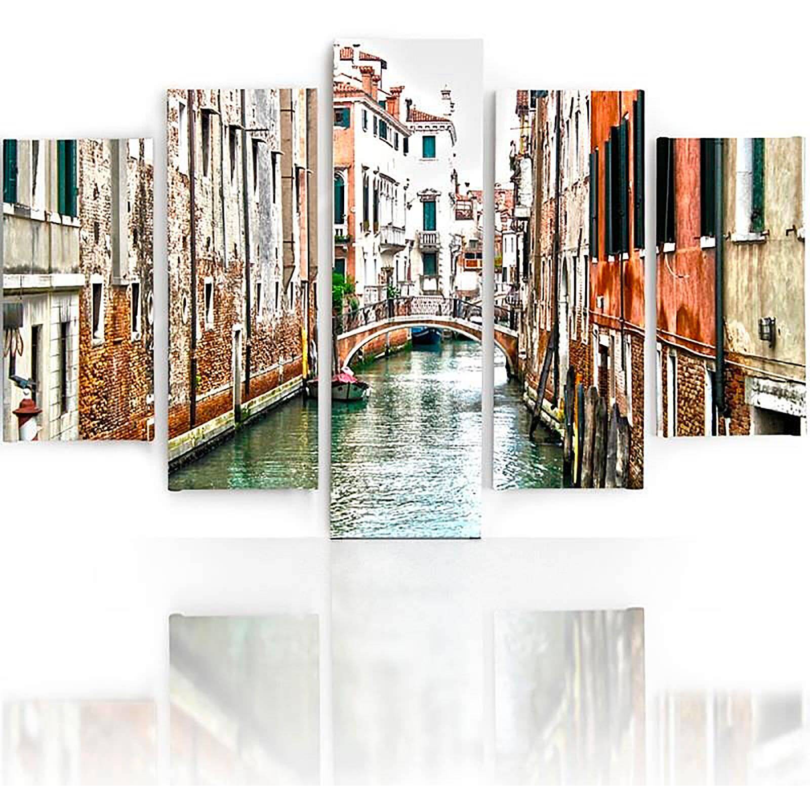 Tableau canal de venise - 300 x 140 cm | Leroy Merlin
