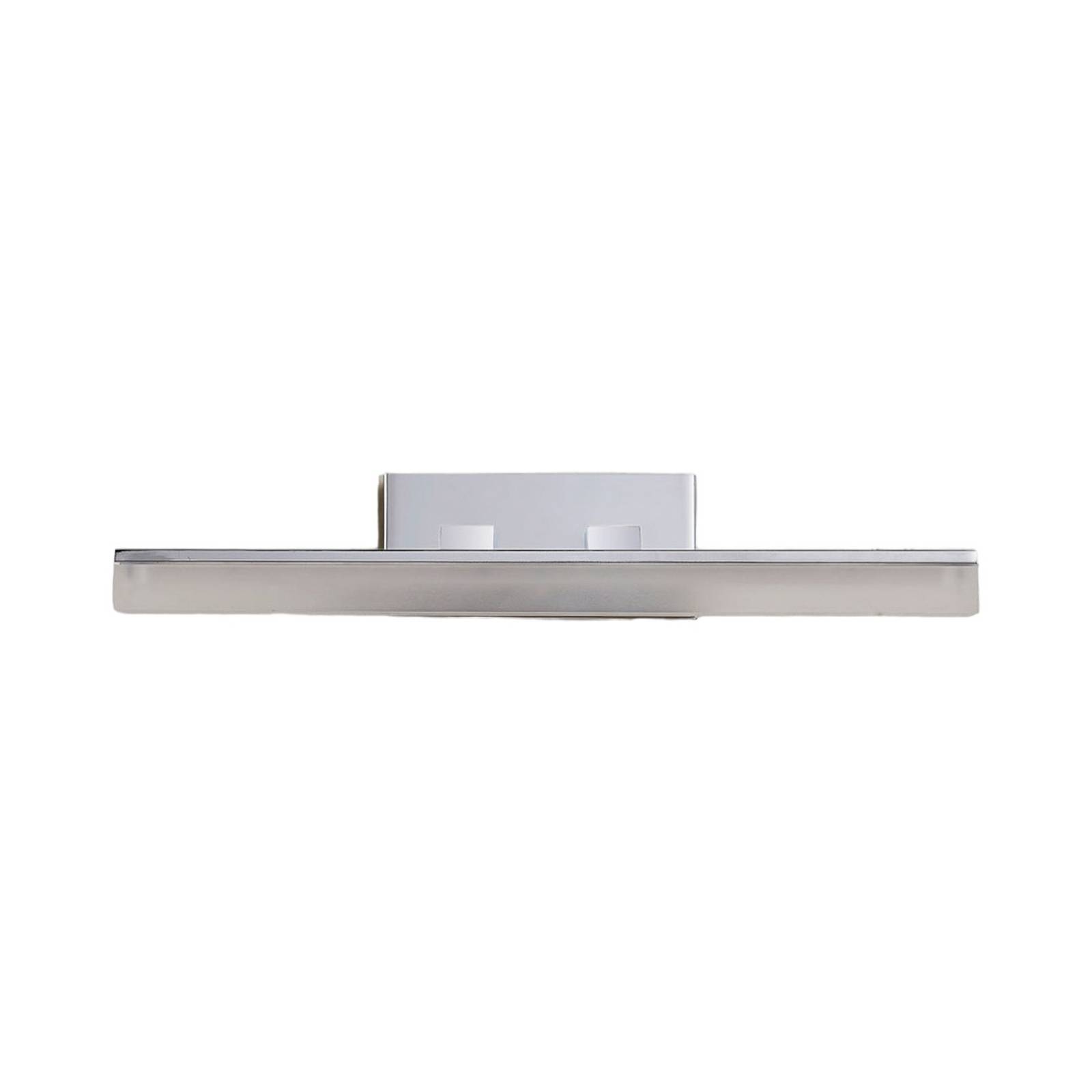 Lucande Aplique LED para baño Julie, 32cm, cromo, metal, IP44, lámparas ...
