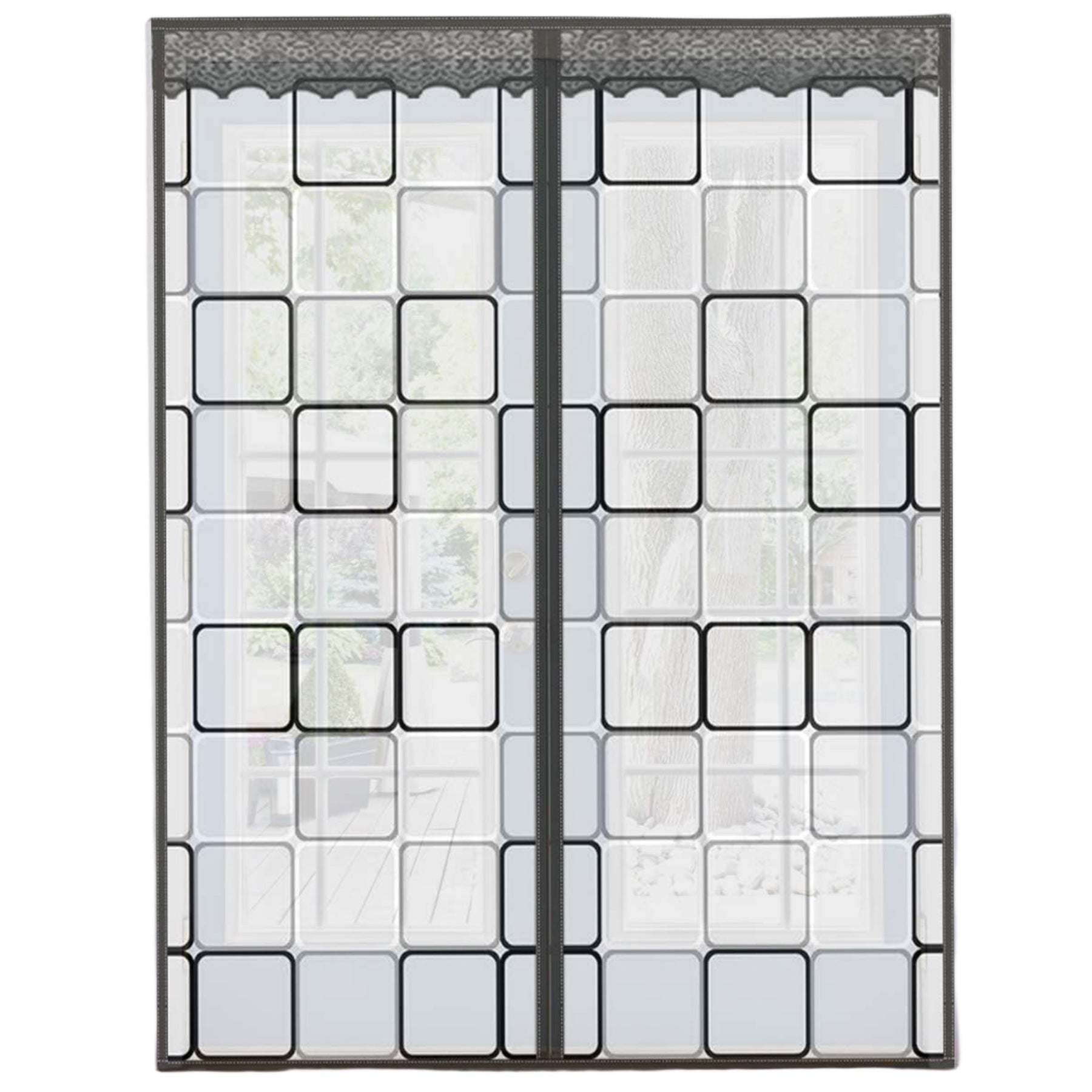 Rideau de porte magnétique en EVA 100 x 210 cm, résistant à l'huile et ...