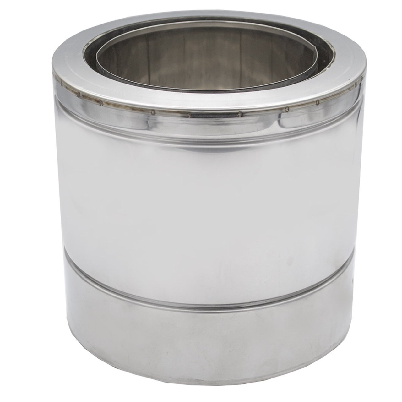 Adaptateur double paroi bas flexible isolé ORION Ø130/190 mm | Leroy Merlin