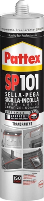 Adhésif mastic PATTEX SP101 Universel Transparent 280 ml | Leroy Merlin