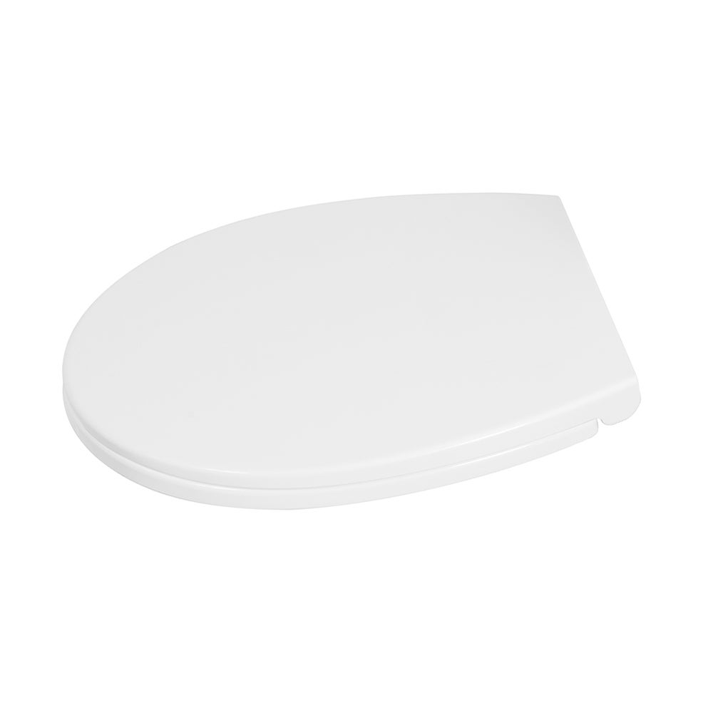 Abattant WC universel compact Rallenty à dégagement rapide blanc ...