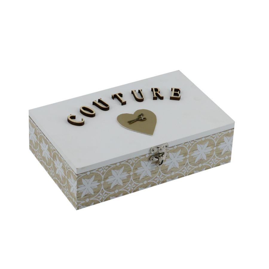 Boîte rectangulaire en bois de colophane naturelle cm24x16h7,5 | Leroy ...