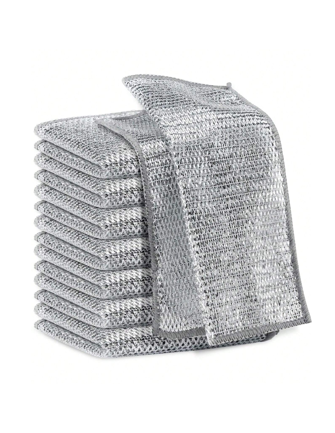 Straccio in Filo Metallico 10pz Riutilizzabile Multiuso per Piatti e ...