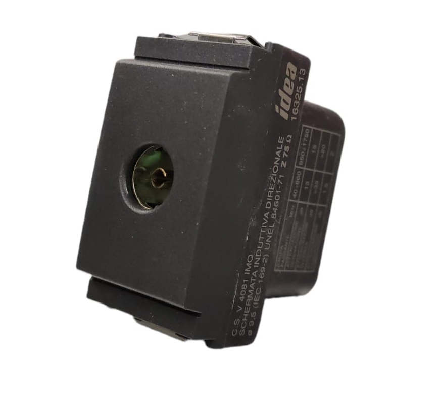 Vimar Idea 16325.13 Presa Tv Coassiale Passante Schermata 13Db | Leroy ...