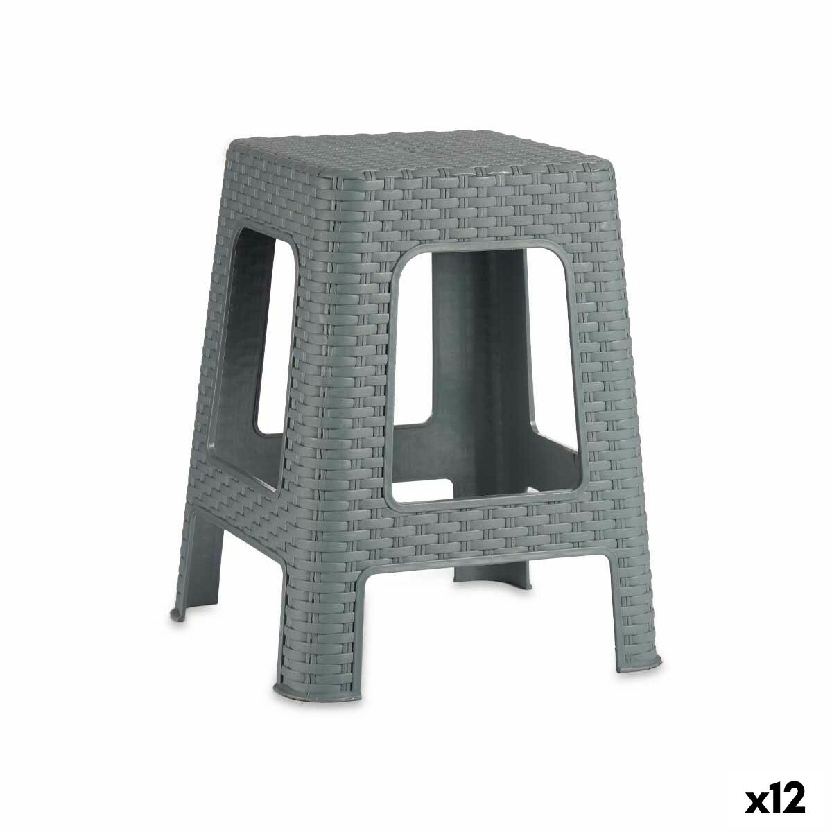 Tabouret Plastique 36,5 x 45 x 36,5 cm (12 Unités) | Leroy Merlin