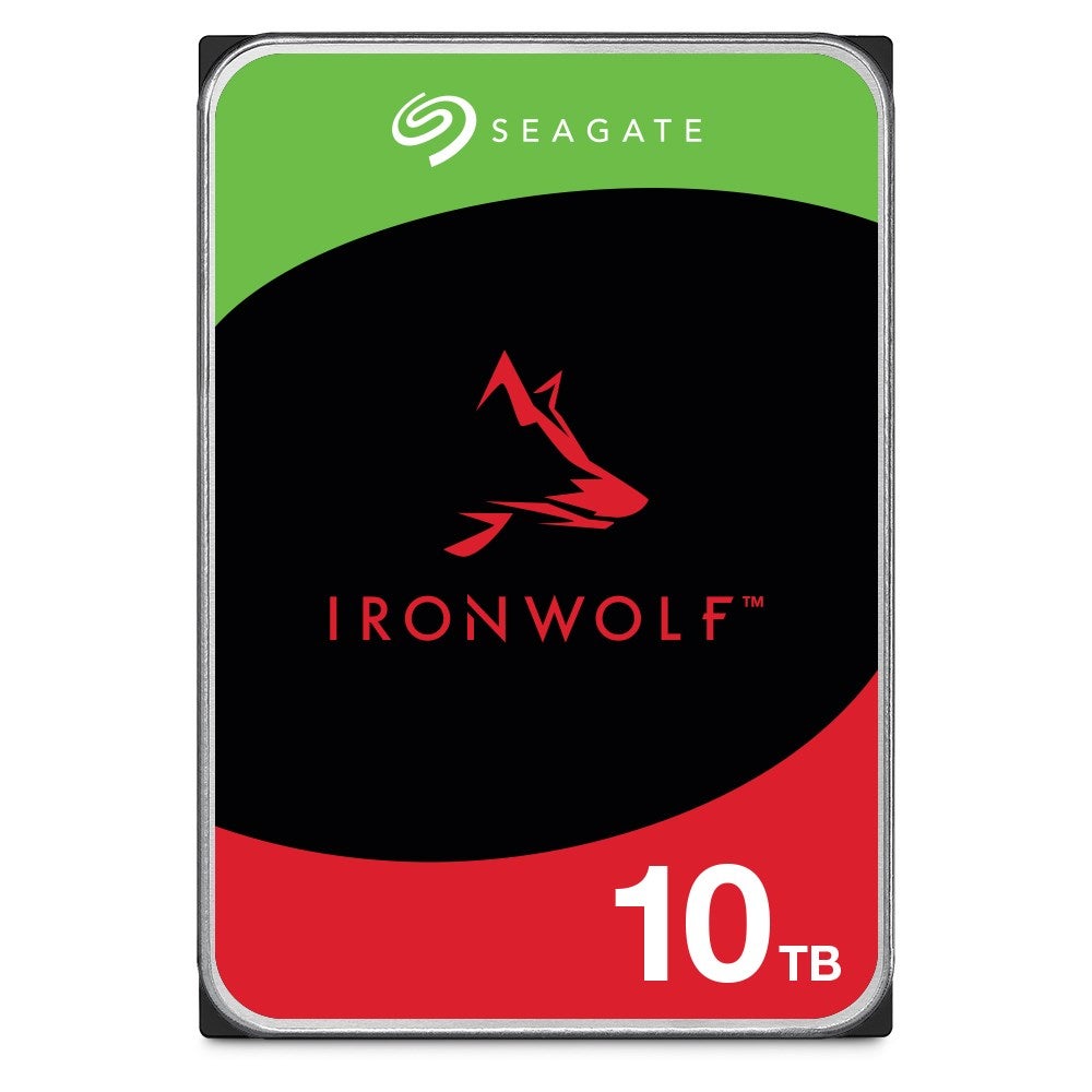 HDD SEAGATE NAS IRONWOLF 10TB 3,5" ST10000VN000 | Leroy Merlin