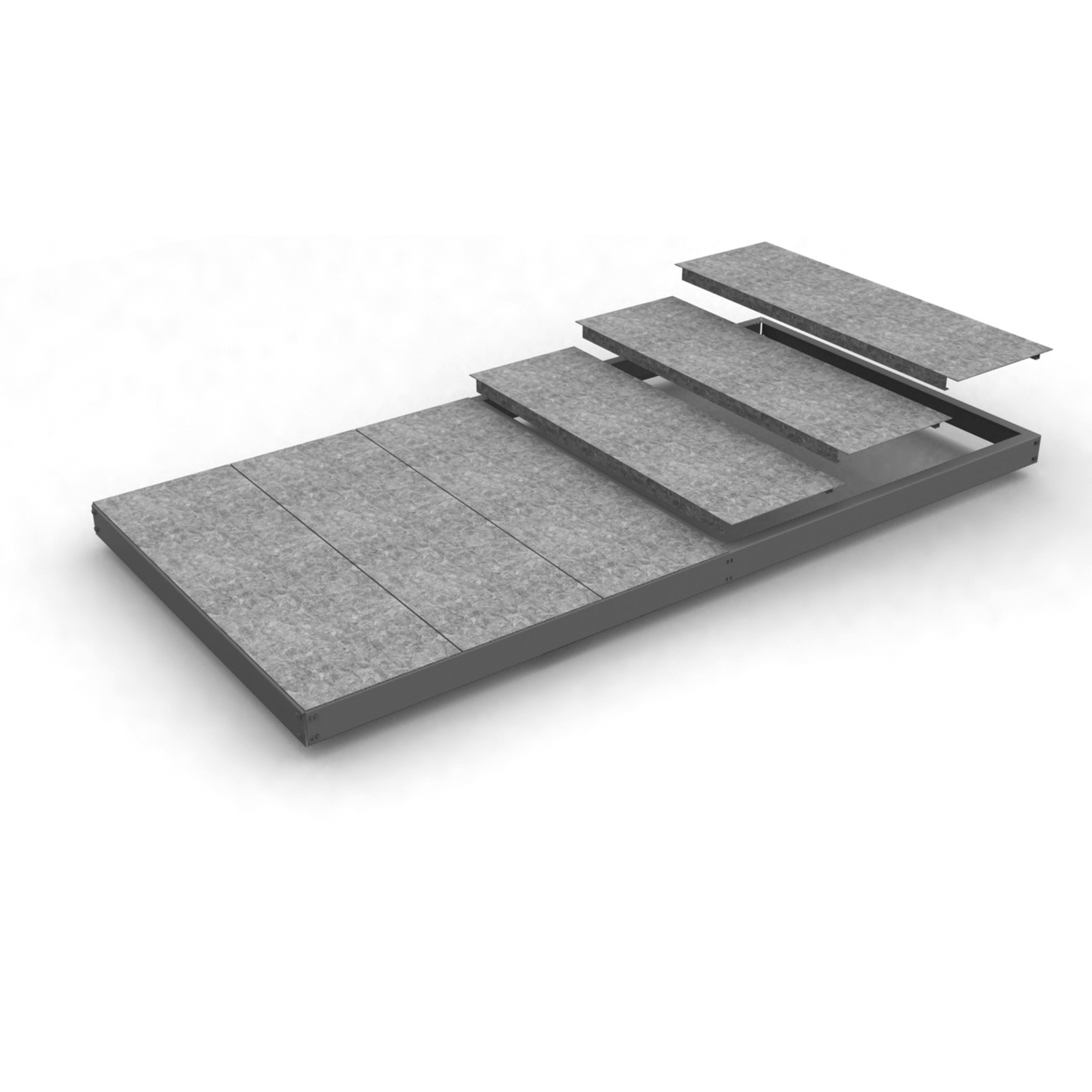 ECOFORTE EA 1207 MÉTAL GALVANISÉ | Leroy Merlin