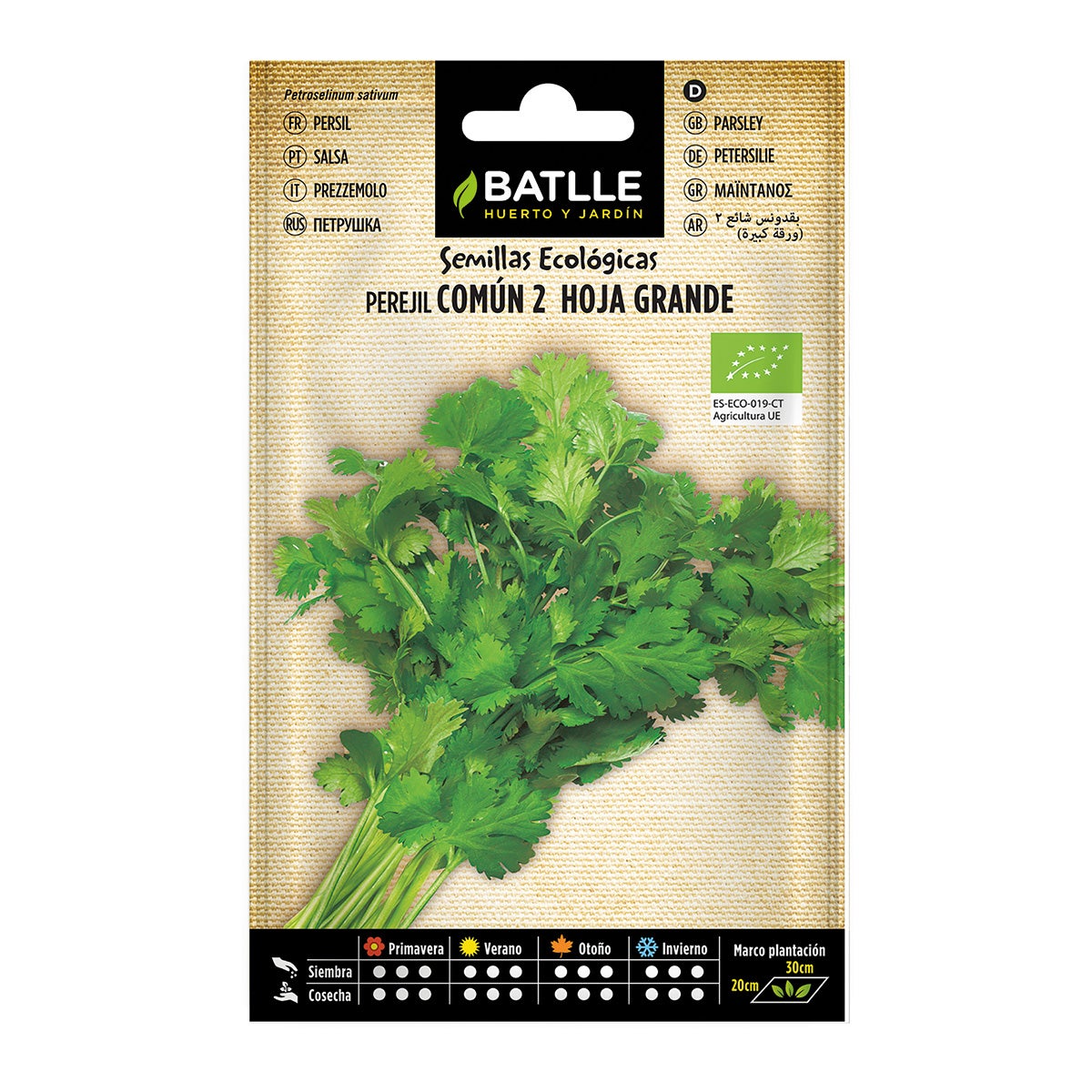 Semillas ecológicas de Perejil común 2 hoja | Leroy Merlin