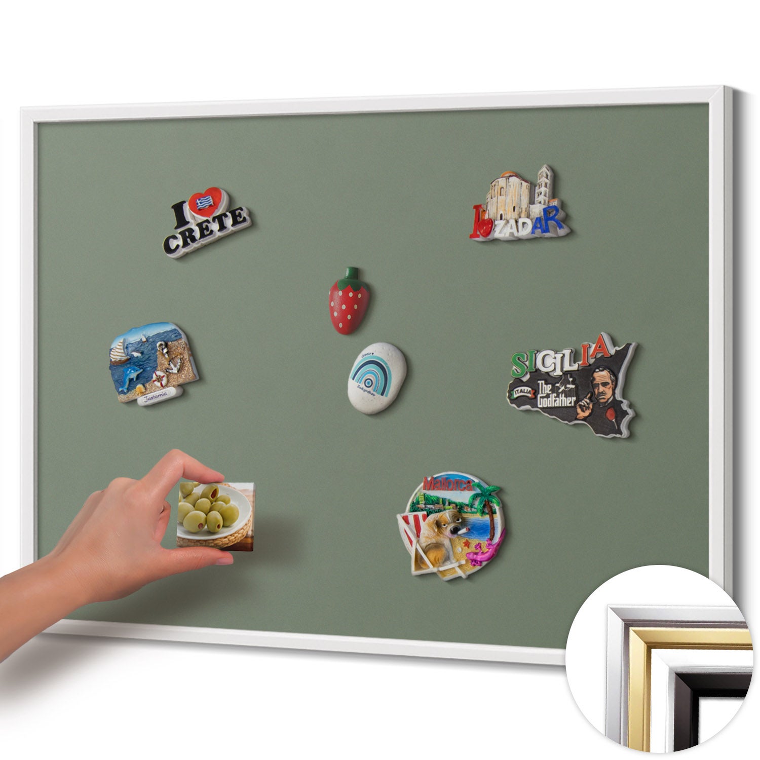 Tablero magnético para imanes creativo para personalizar tu habitación ...