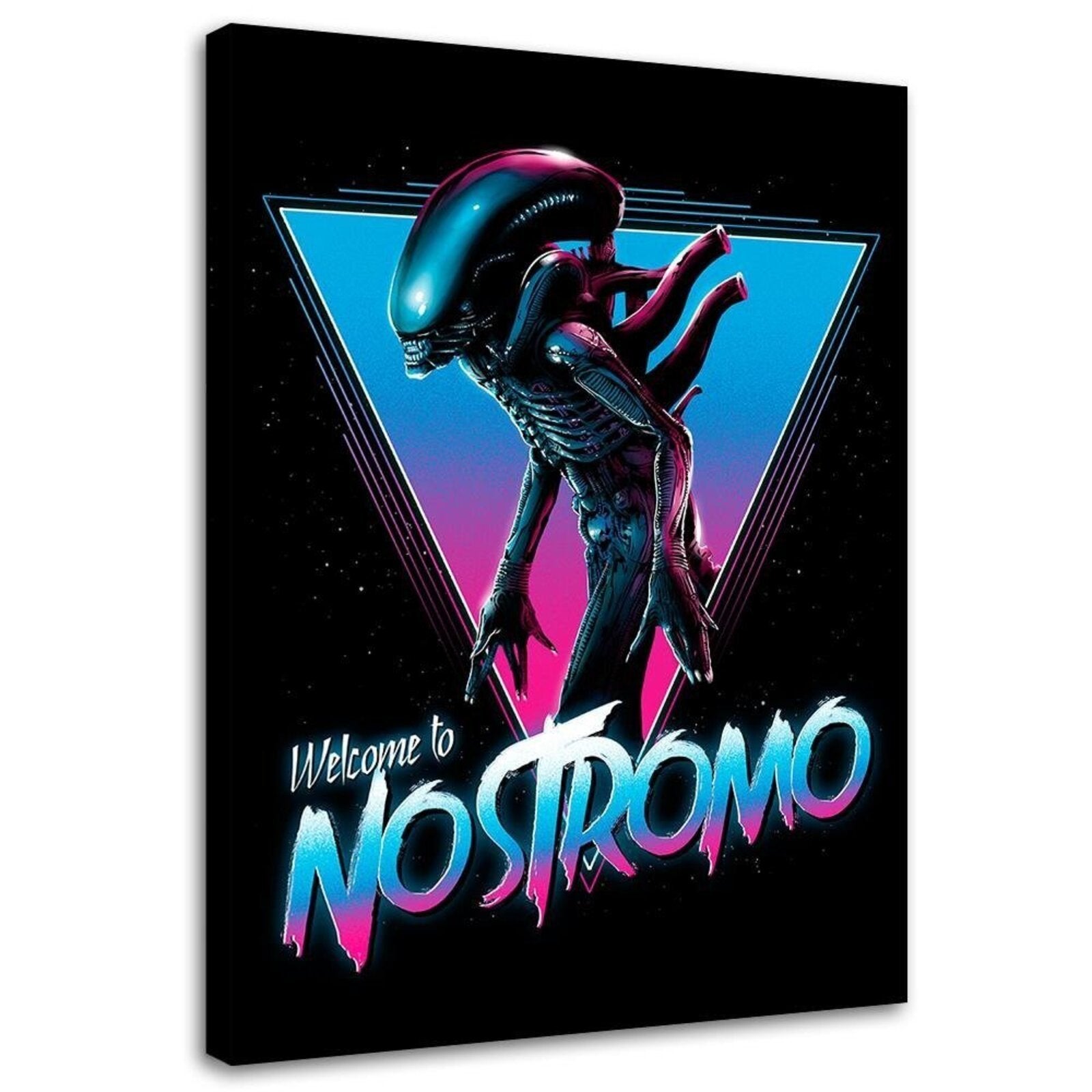 Tableau Alien Welcome to Nostromo - 50 x 70 cm | Leroy Merlin