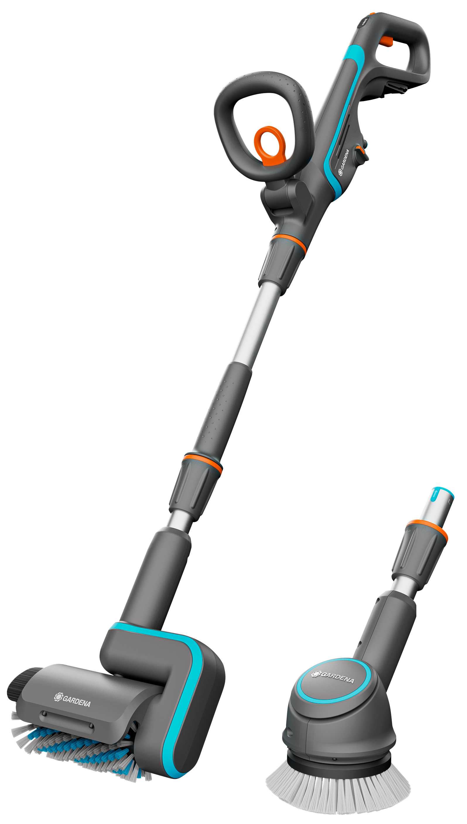 GARDENA Nettoyeur de terrasse AquaBrush 18V / P4A - Universal -Kit prêt ...