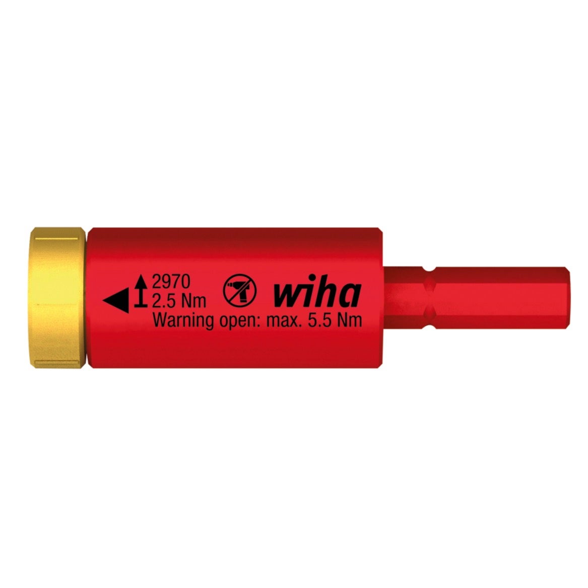 Wiha Adaptateur de couple Easy Torque 2,5 Nm pour slimBits | Leroy Merlin