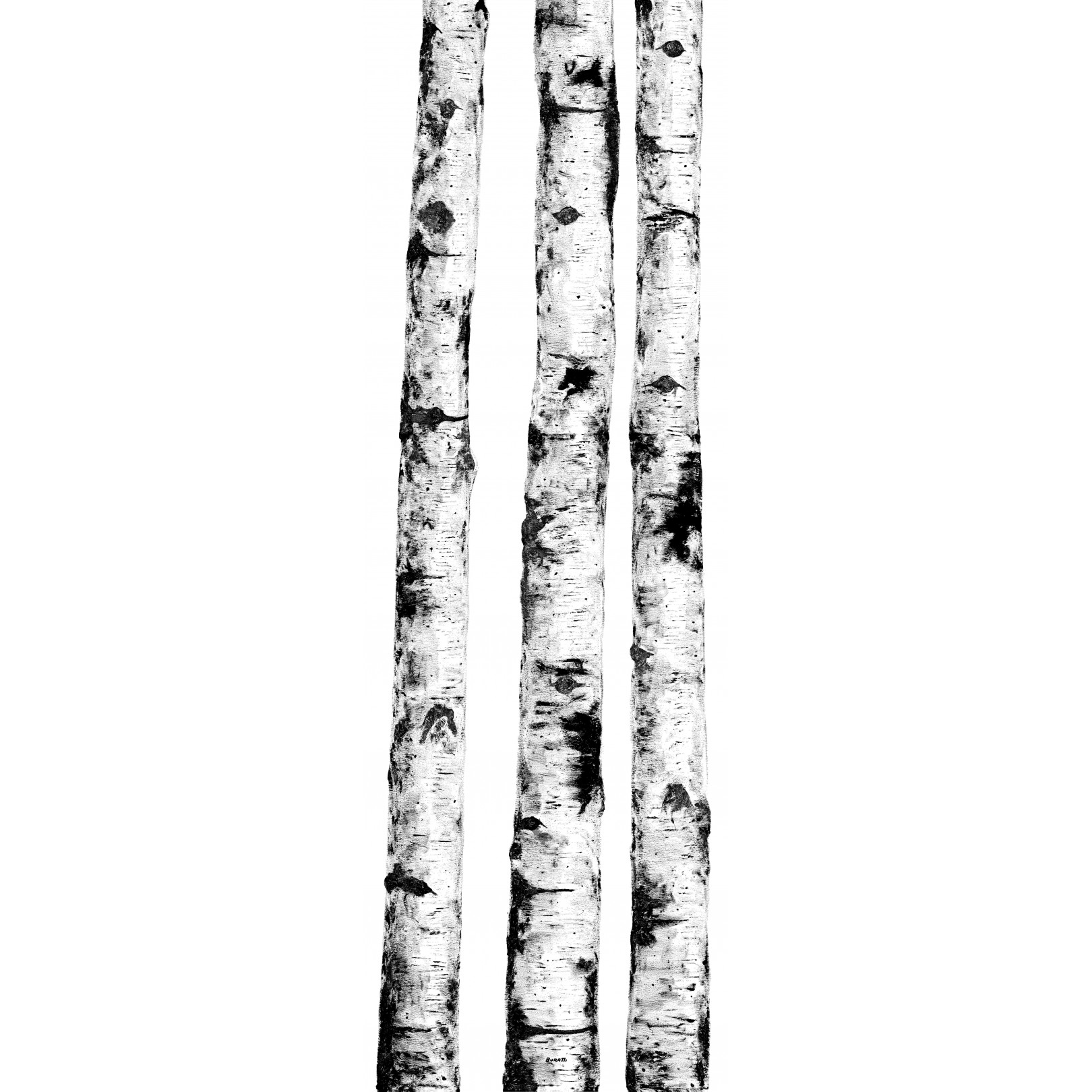 Carrelage grès cérame effet papier peint Wonderwall Ritmi - 300x100 cm ...