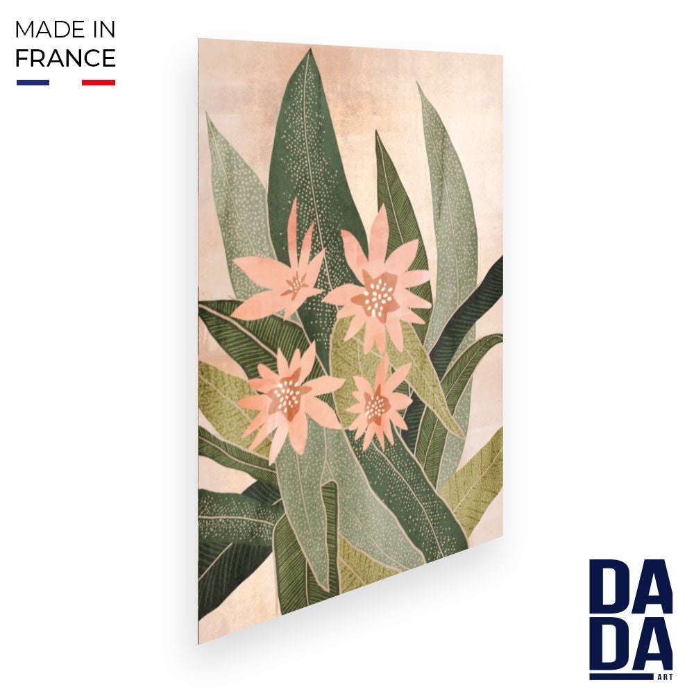 Affiche Fleurs exotiques élégantes / 60x80cm / Fabriqué en France ...