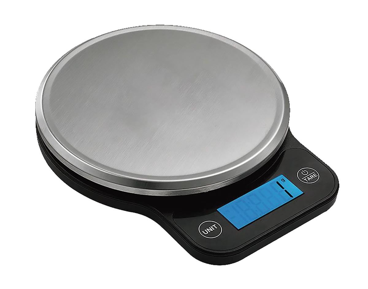 Báscula electrónica a pilas con pantalla digital que pesa 5 kg. | Leroy ...