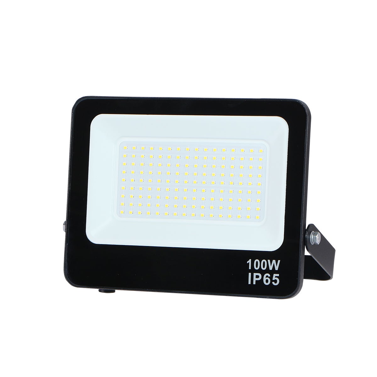 Projecteur Lampe 100W Noir 6500K Étanche IP65 10000lm Extra Plat ...
