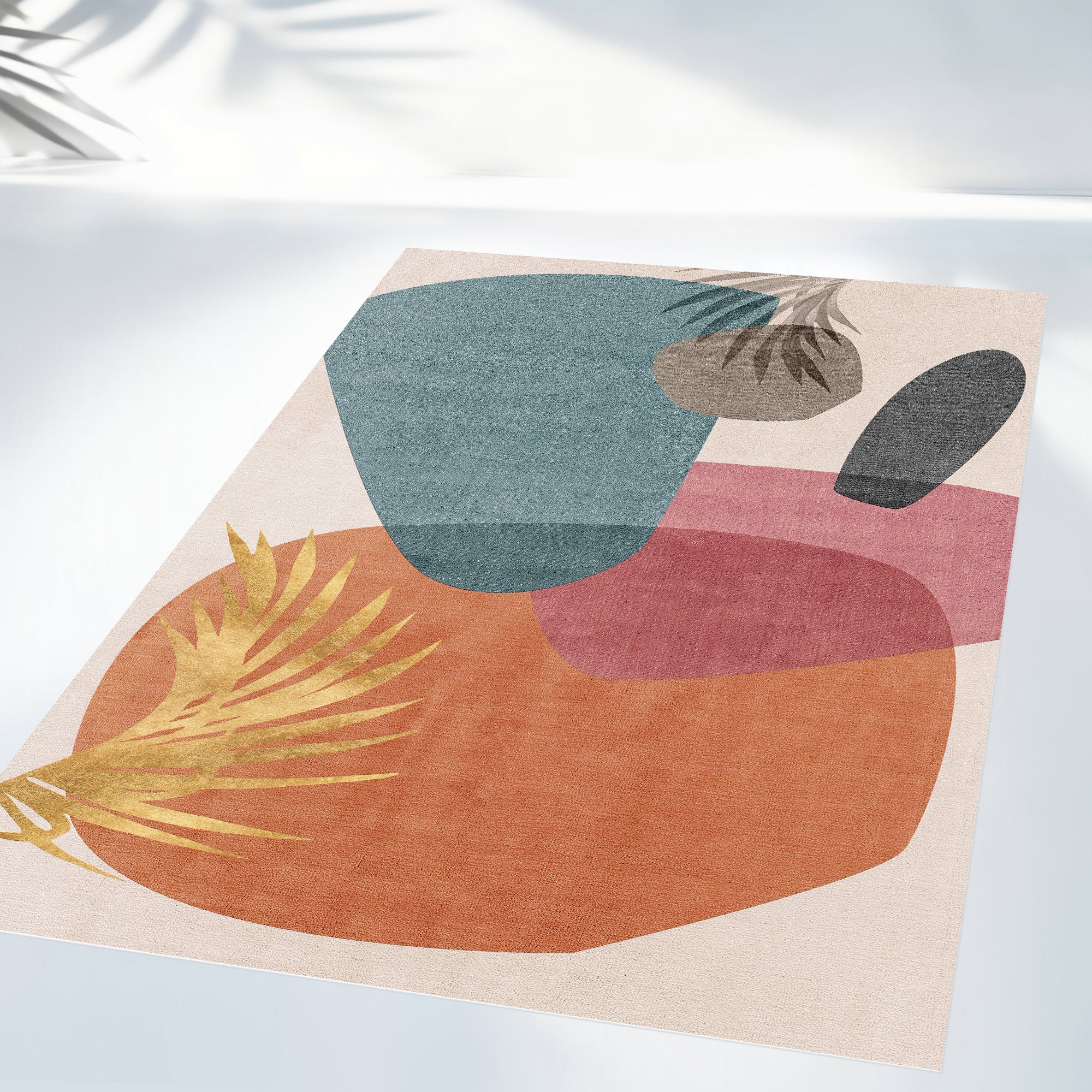 Tapis PVC intérieur/extérieur Pal 200x266 cm - PVC imprimé, lavable ...