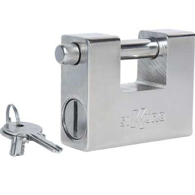 CADENAS ANTI-EFFRACTION SSU-84 ILSA CLÉS EN ACIER CARBONITRÉ CHROMÉ 3 ...