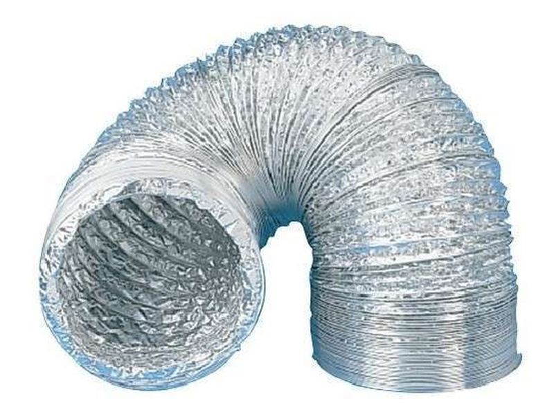 Gaine souple alu ⌀100-M0 long. 3m - GSA 100 - 820202 S&P UNELVENT ...