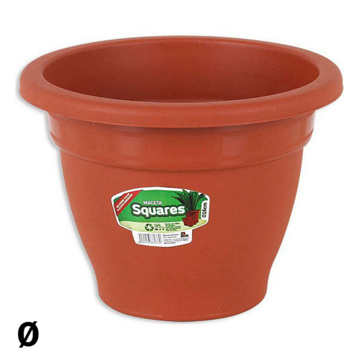 Pot Squares 20 cm | Leroy Merlin