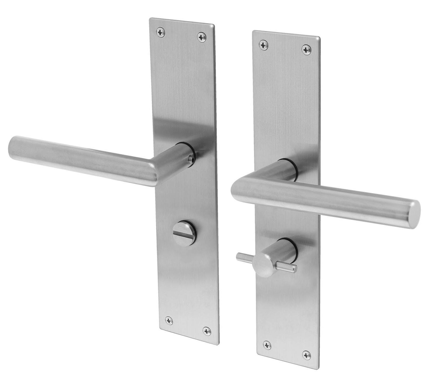 Wovar Poignée de porte Lavuzo Nuoro inox - Poignée pour WC WC63 - Par ...