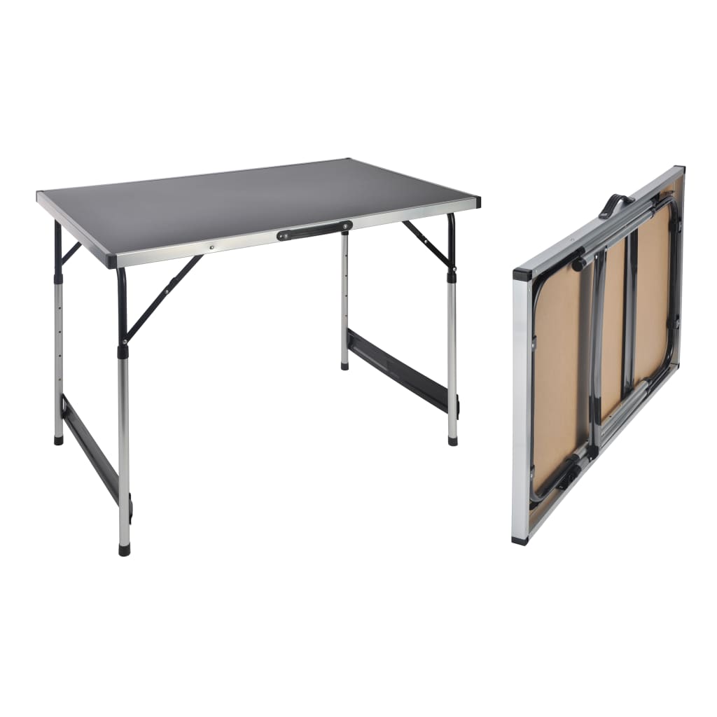 Maison Exclusive - Table pliable 100 x 60 x 94 cm Aluminium | Leroy Merlin