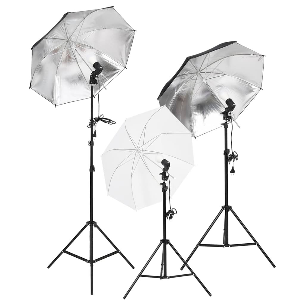 Kit de estudio fotográfico con set de luces y fondo CFW55922 | Leroy Merlin