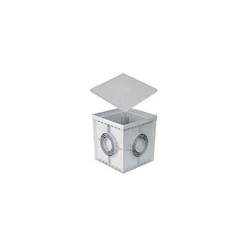 POZZETTO 40x40 400x400 CON COPERCHIO COLORE GRIGIO IN PPR 40 CM | Leroy ...