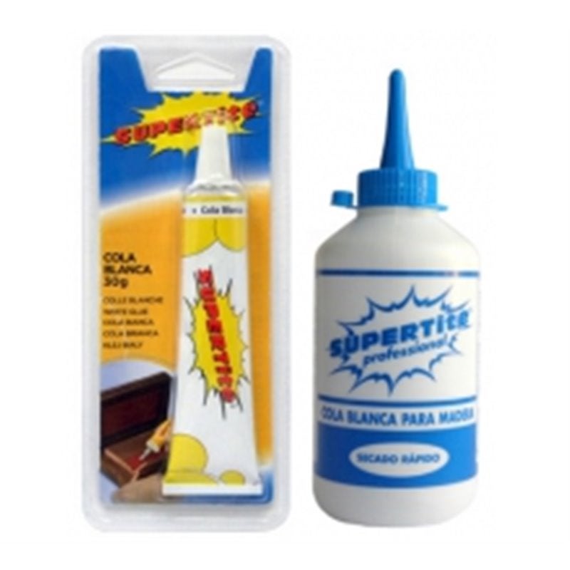 Cola blanca para madera en bote de 250 g | Leroy Merlin