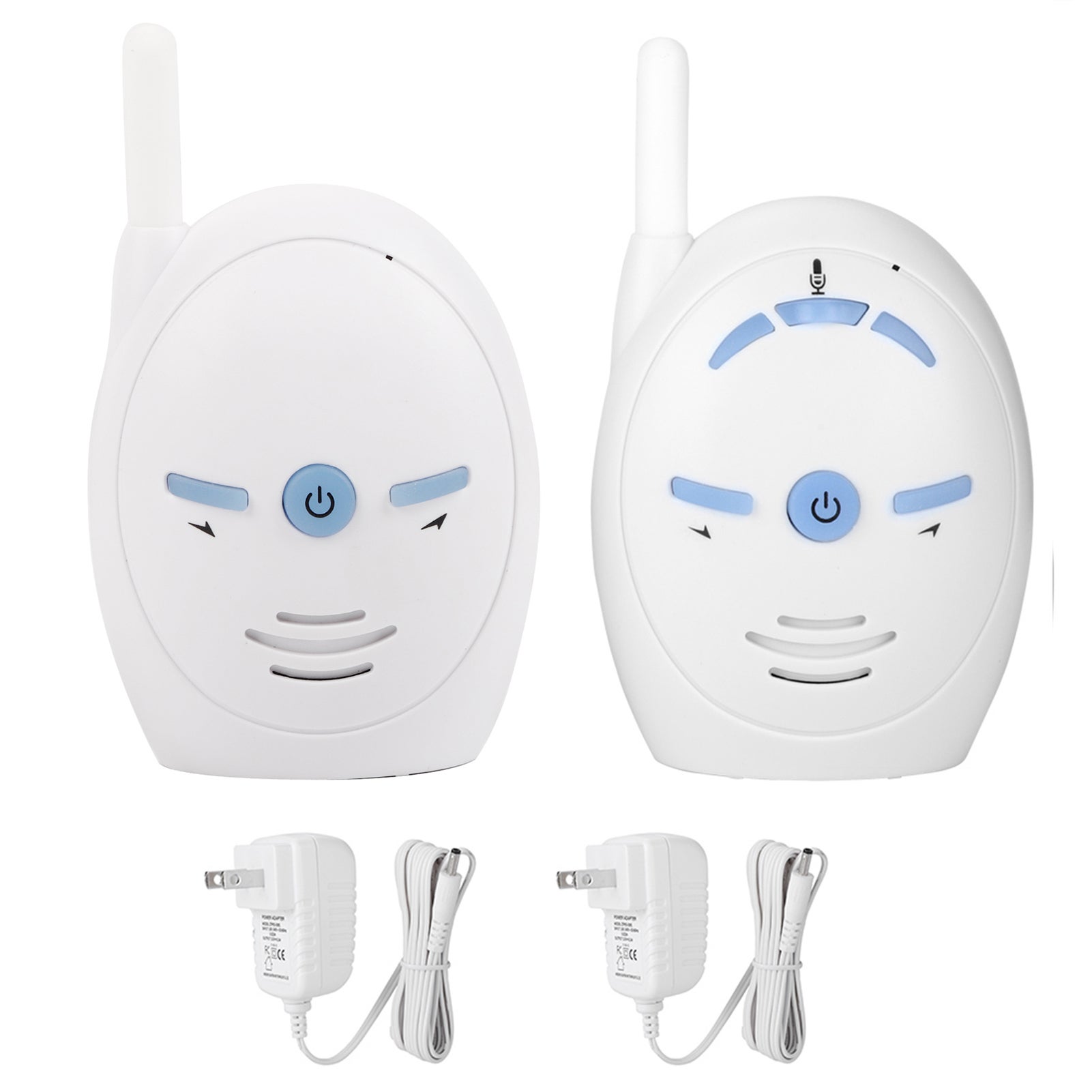 Baby unit 2.4ghz wireless digital audio baby monitor nanny intercom ...