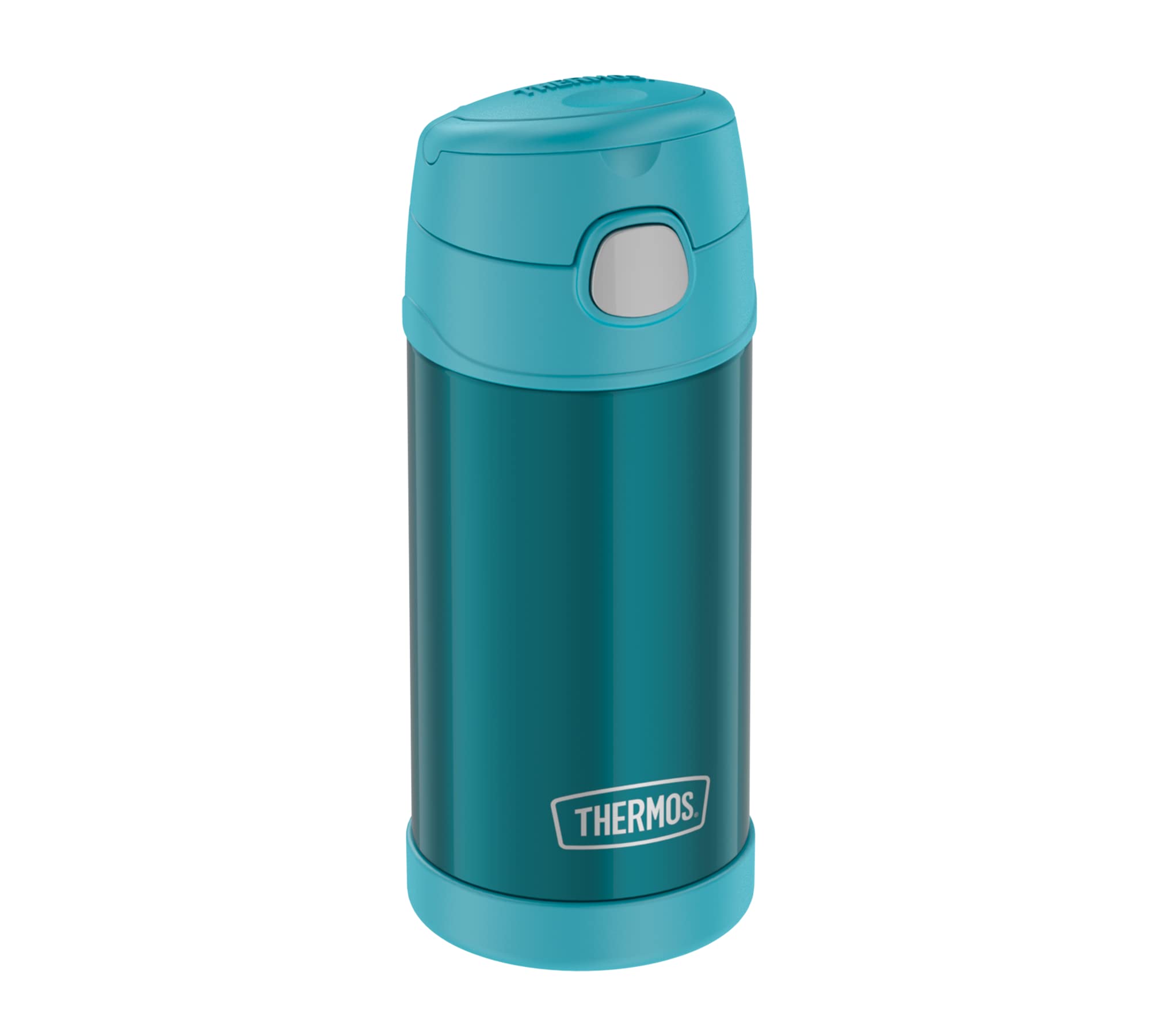 THERMOS Kids FUNTAINER STRAW BOTTLE 0,35 l, ocean teal, thermos per ...