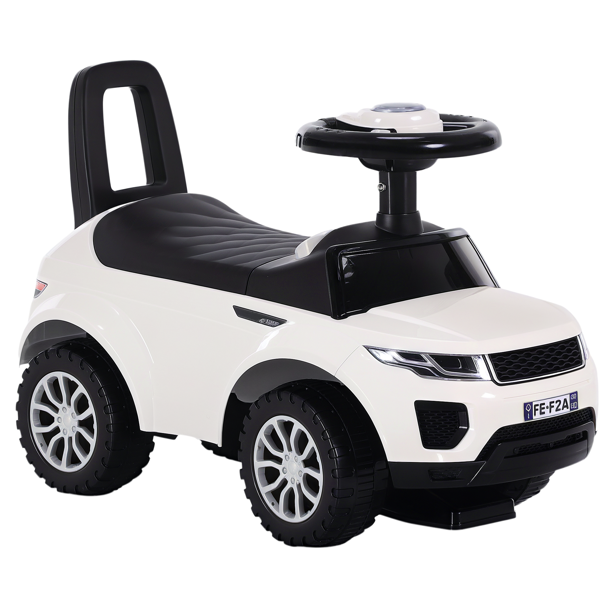 Voiture électrique 3 en 1 pour tout-petits (1-3 ans) avec klaxon ...