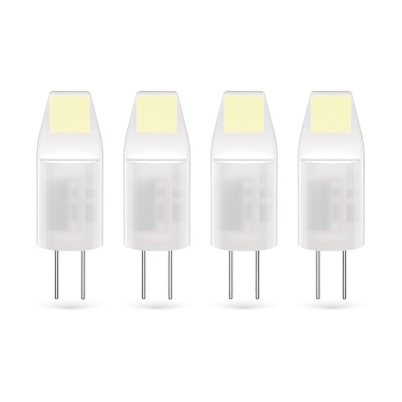 Xanlite - Lot de 4 Ampoules SMD LED Capsules, culot G4, 100 lumens ...