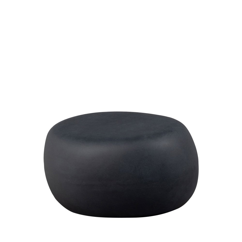 Table basse organique en fibre d'argile - Gris anthracite | Leroy Merlin