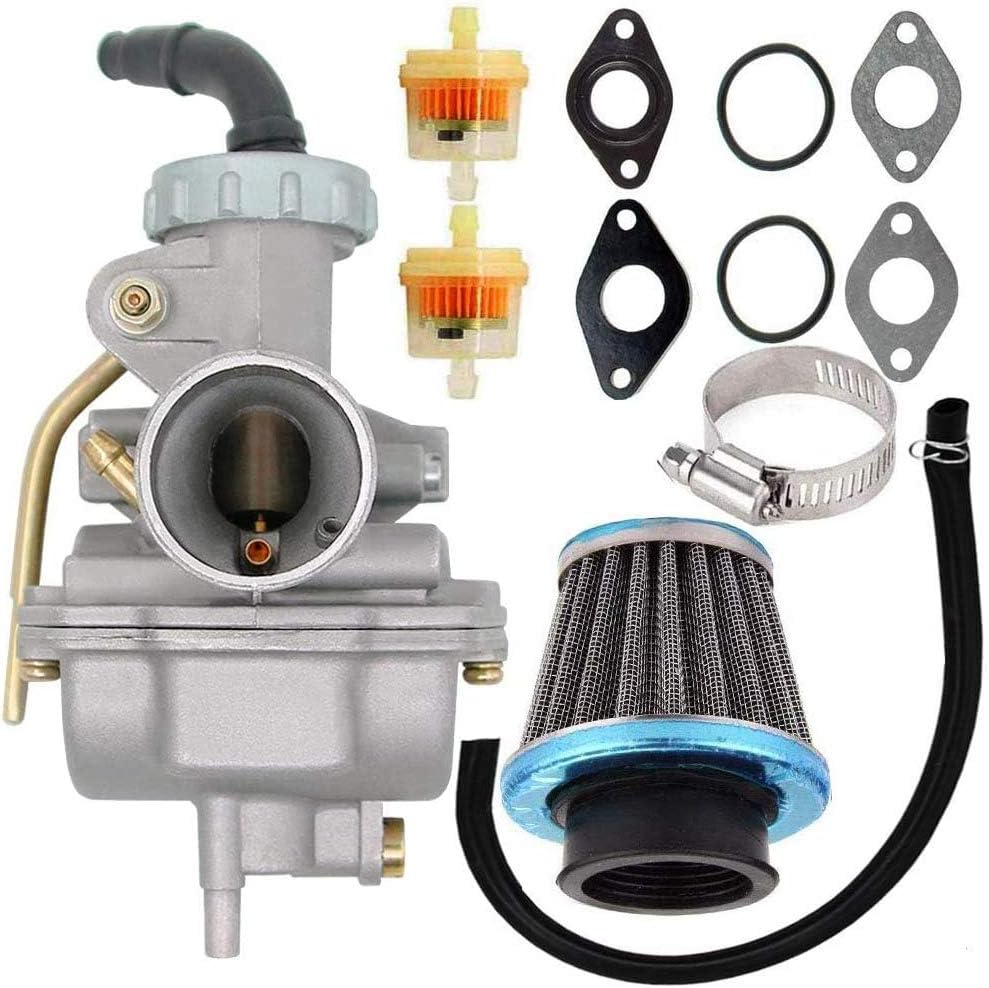 Carburateur PZ20 pour quads chinois 4 temps 50cc 70cc 90cc 110cc 125cc ...