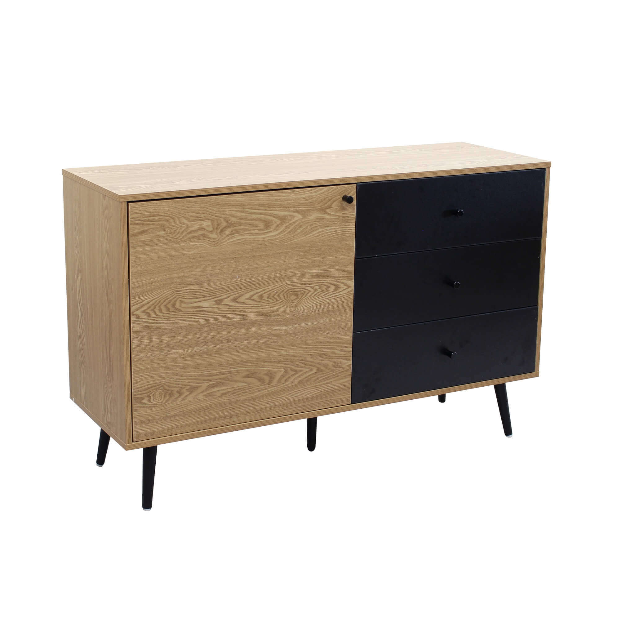 Mobile madia credenza da interno camera da letto in legno nobilitato ...