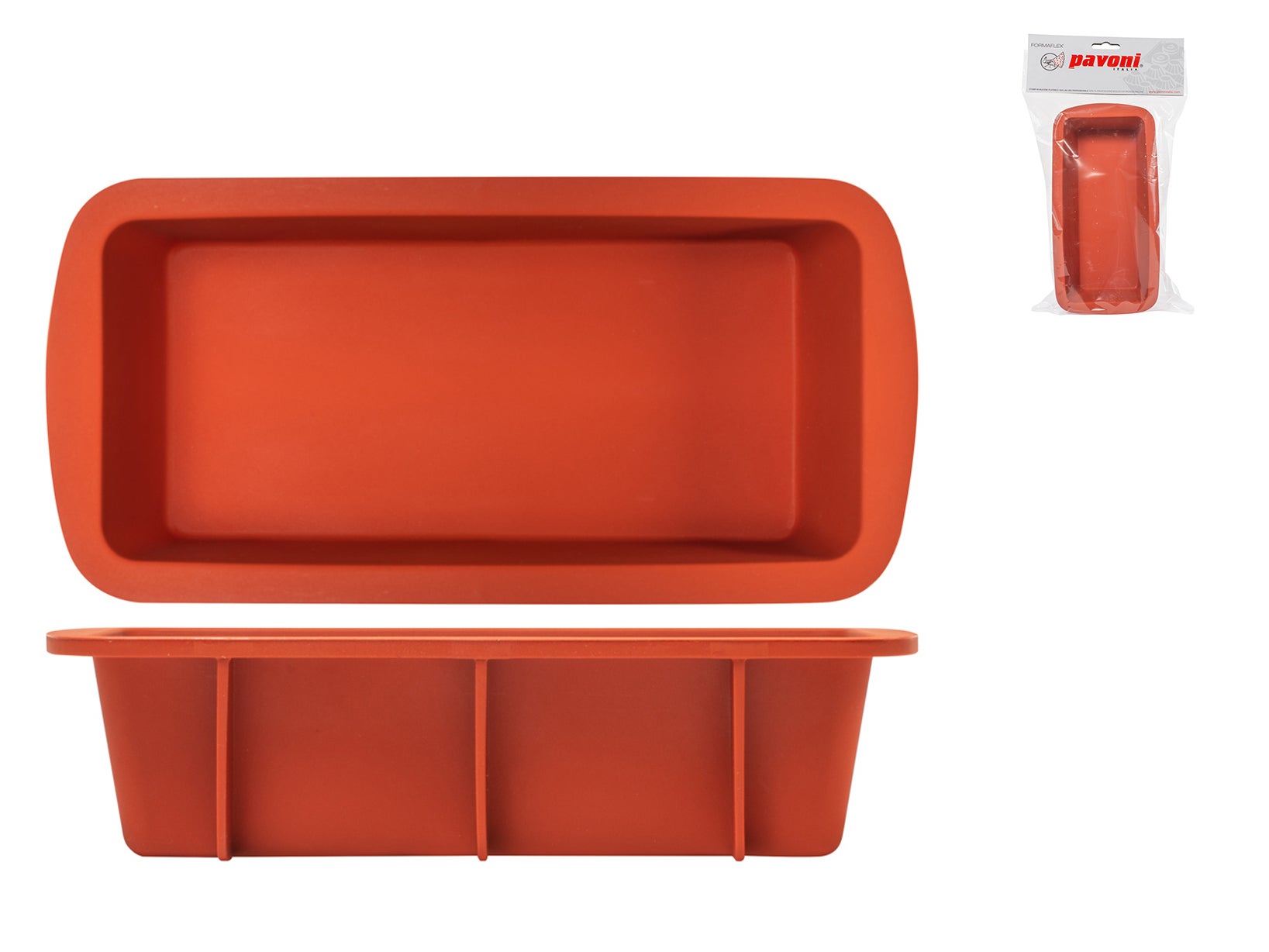 Stampo Silicone Formaflez Per Plumcake Cm 24X10,5, Rosso | Leroy Merlin
