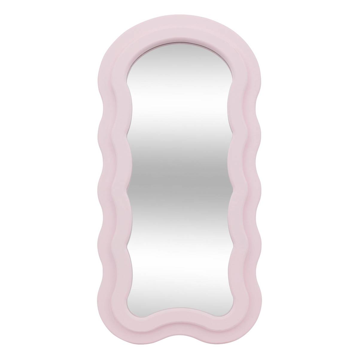 Miroir vague "Ayna" rose 60x30cm - Atmosphera créateur d'intérieur ...