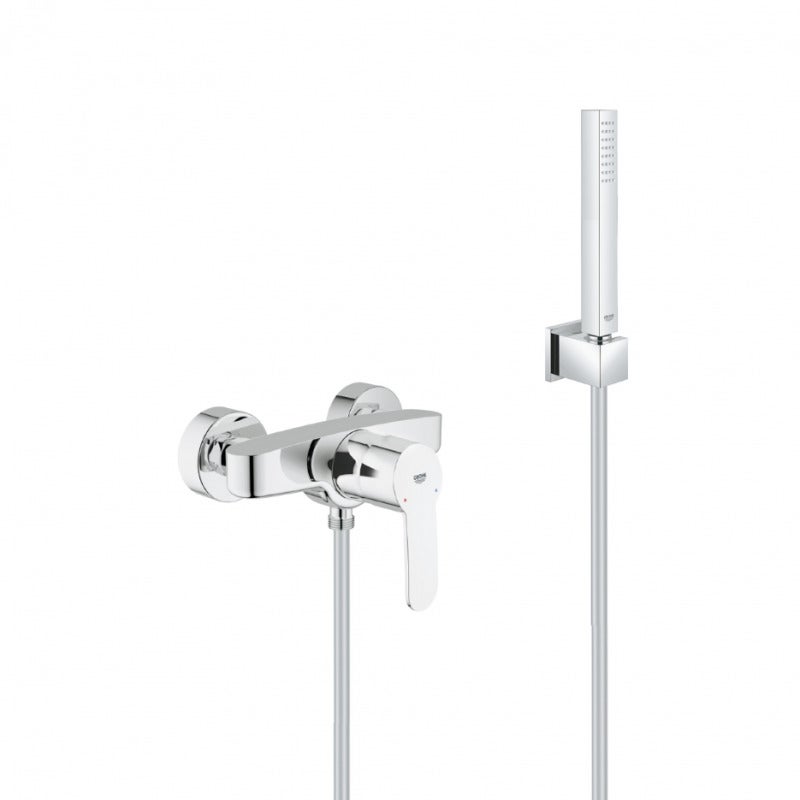 Grohe Conjunto mezclador de ducha Grohe Eurostyle + teleducha Stick 1 ...