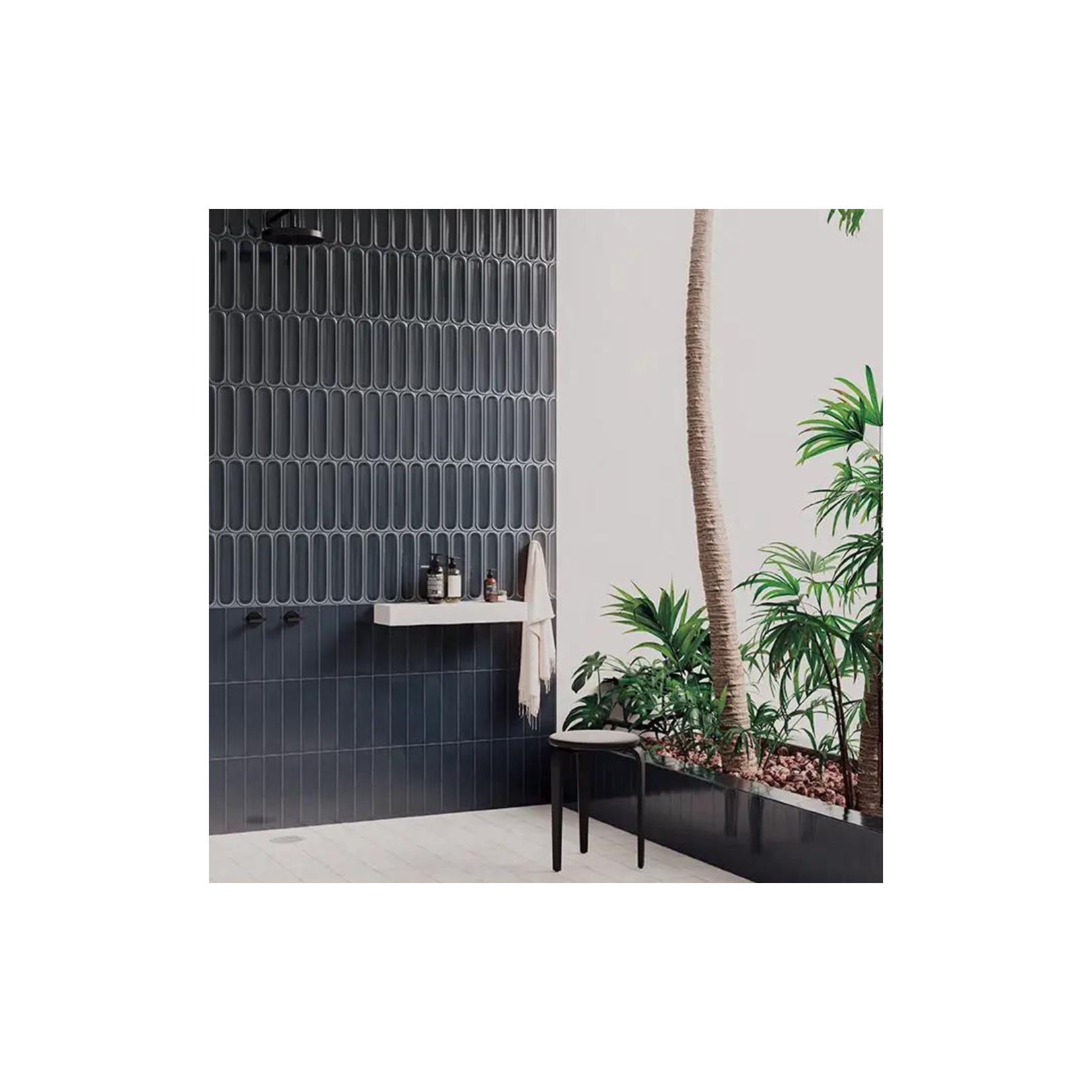 Cornière Carrelage mural faïence AQUARELLE Quart de rond 30x1,1 cm ...