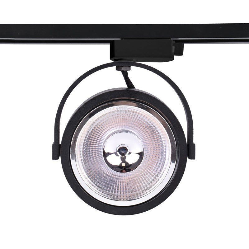 Projecteur LED sur rail monophasé AR111 GU10 | Leroy Merlin