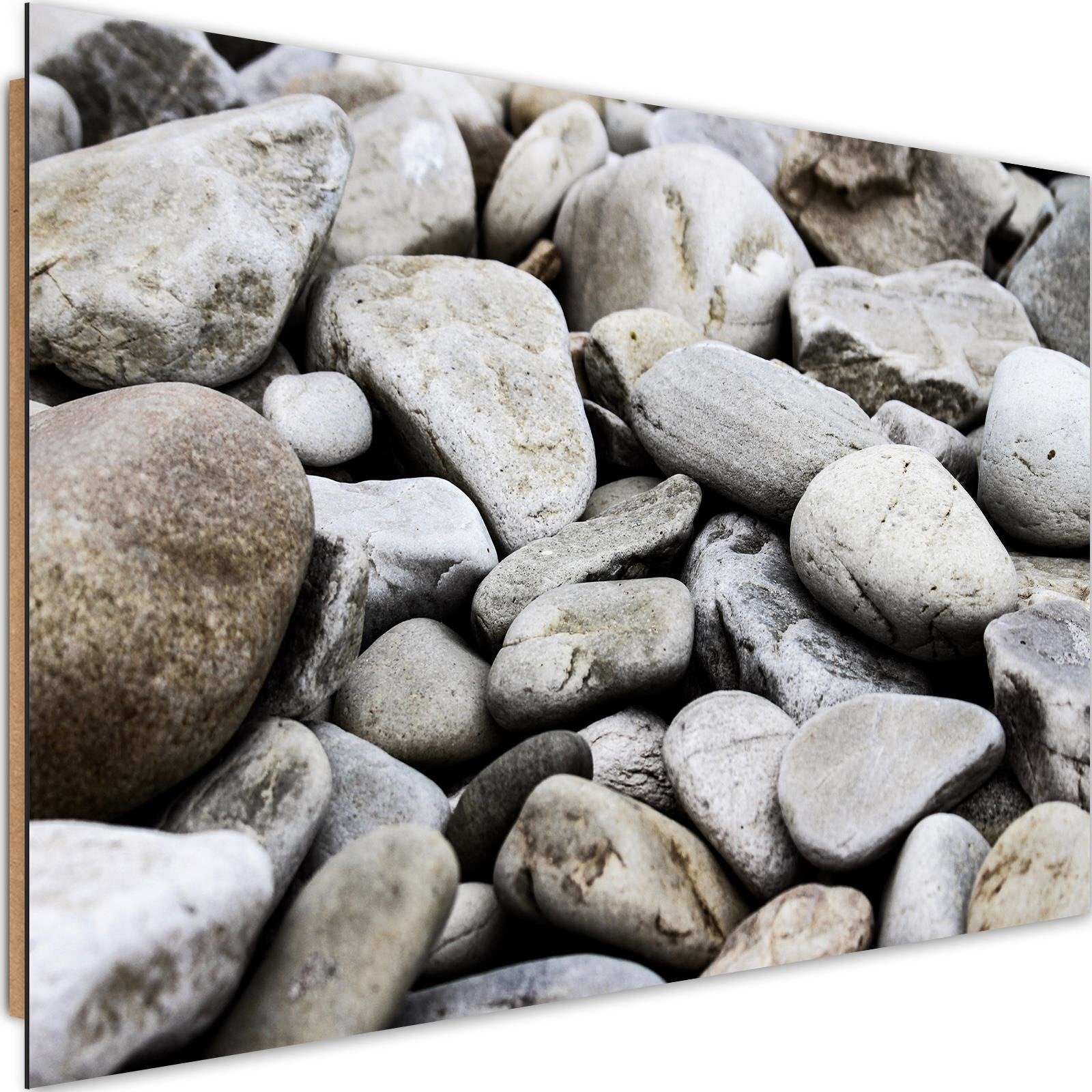 Tableau bois pierres plates - 120 x 80 cm | Leroy Merlin