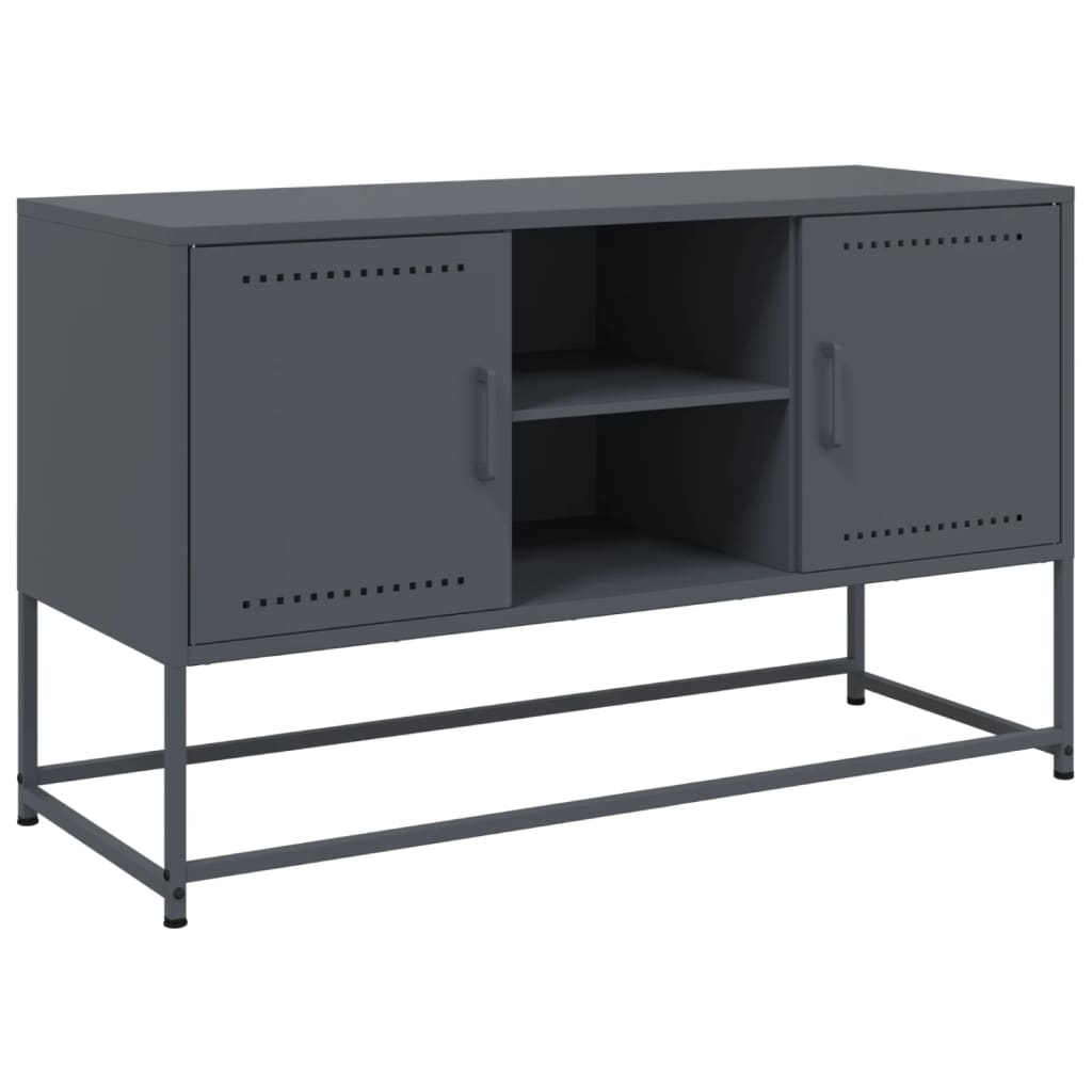 Buffet，Meuble de Rangement，Bahut vert olive 36x39x123 cm acier CFW86192 ...
