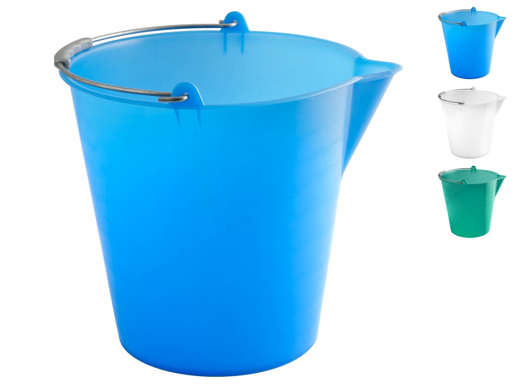 Secchio In Polietilene Con Bordo Sss Litri 15 Assortiti | Leroy Merlin