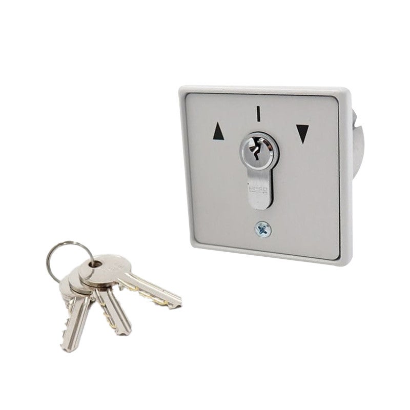 Interrupteur à Clé, Encastrable, pour Porte de Garage | Leroy Merlin