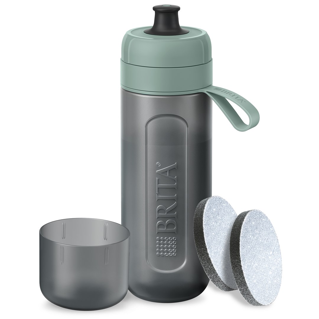 Bouteille filtrante Brita Active verte à 2 disques | Leroy Merlin