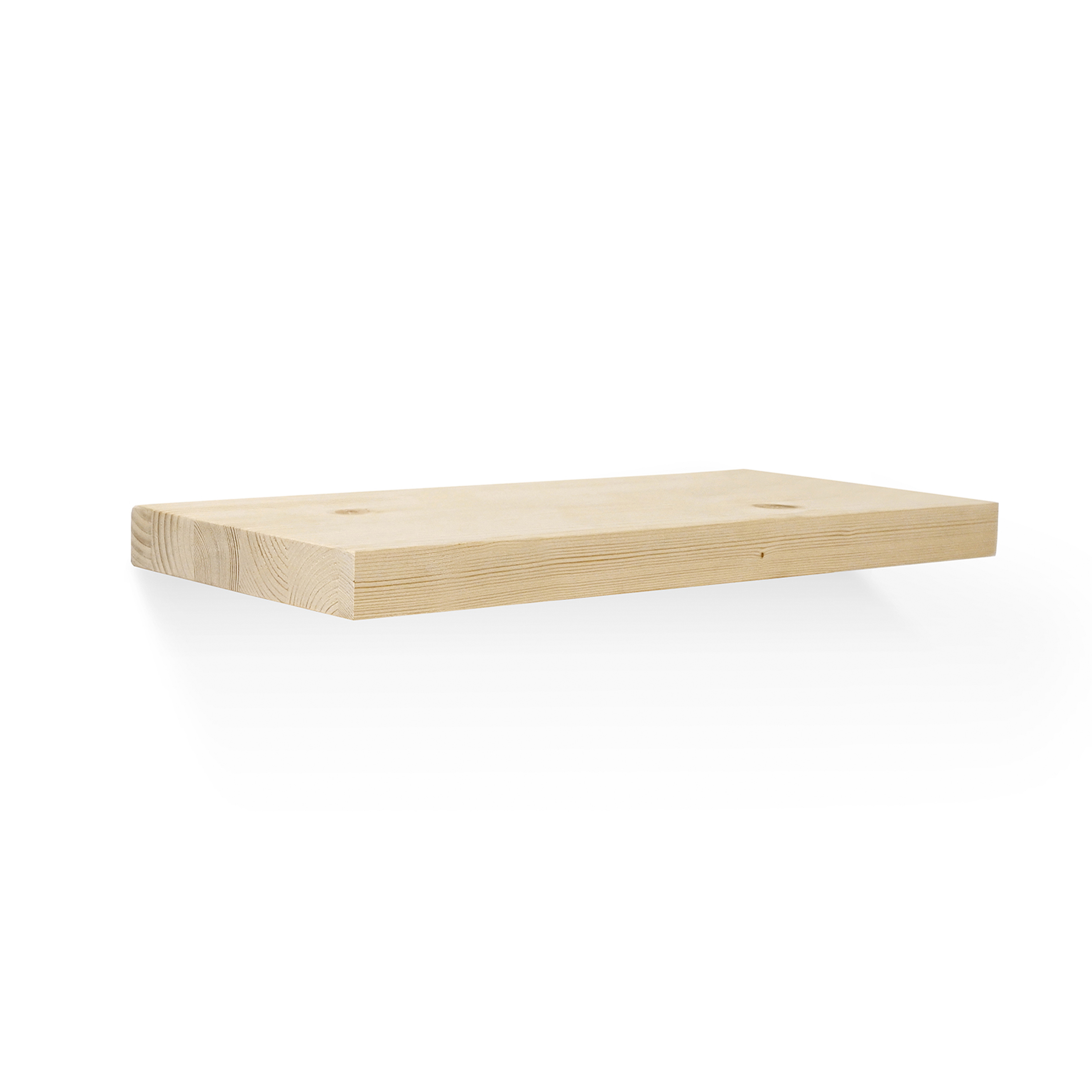 HAK - Table de chevet en bois couleur naturelle 45x3,2x19,7cm ...